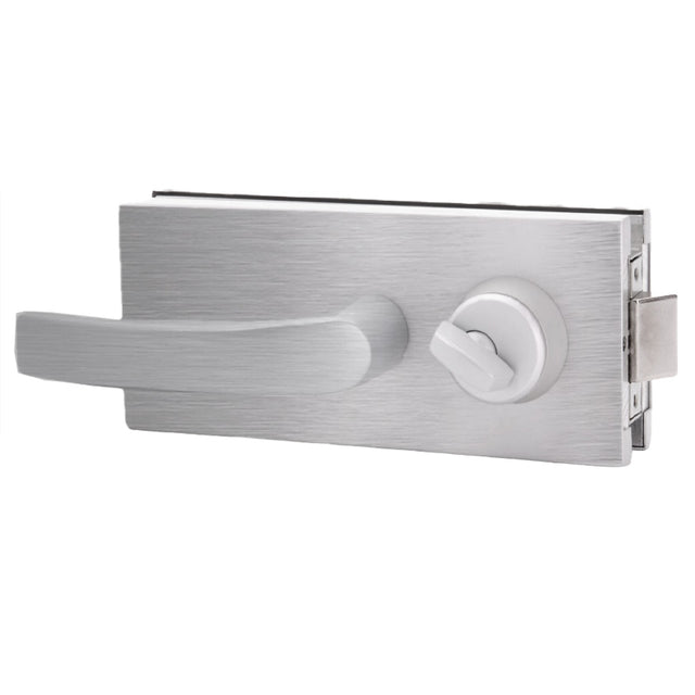 AL900 Glass Mounted Latch with Lock – Aria Vetri Glazing Hardware Supply
