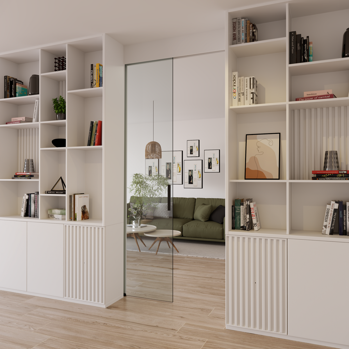 GLDP1 GlideWall Pocket Single Sliding Door Kit with SoftBrake – Aria ...