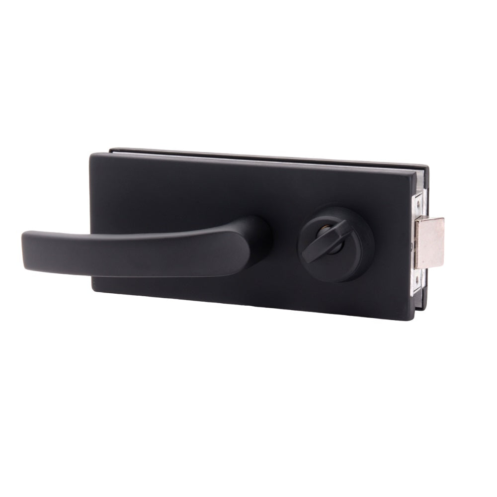 AL900 Glass Mounted Latch with Lock – Aria Vetri Glazing Hardware Supply